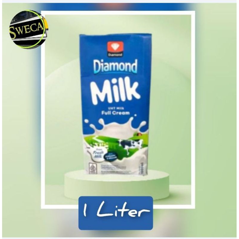 Jual Diamond Susu UHT Full Cream 1 Liter | Shopee Indonesia