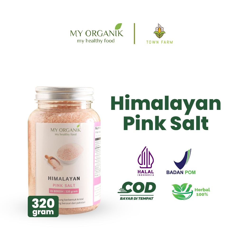 Jual My Organik Garam Himalaya Original Untuk Diet Himalayan Pink Salt ...