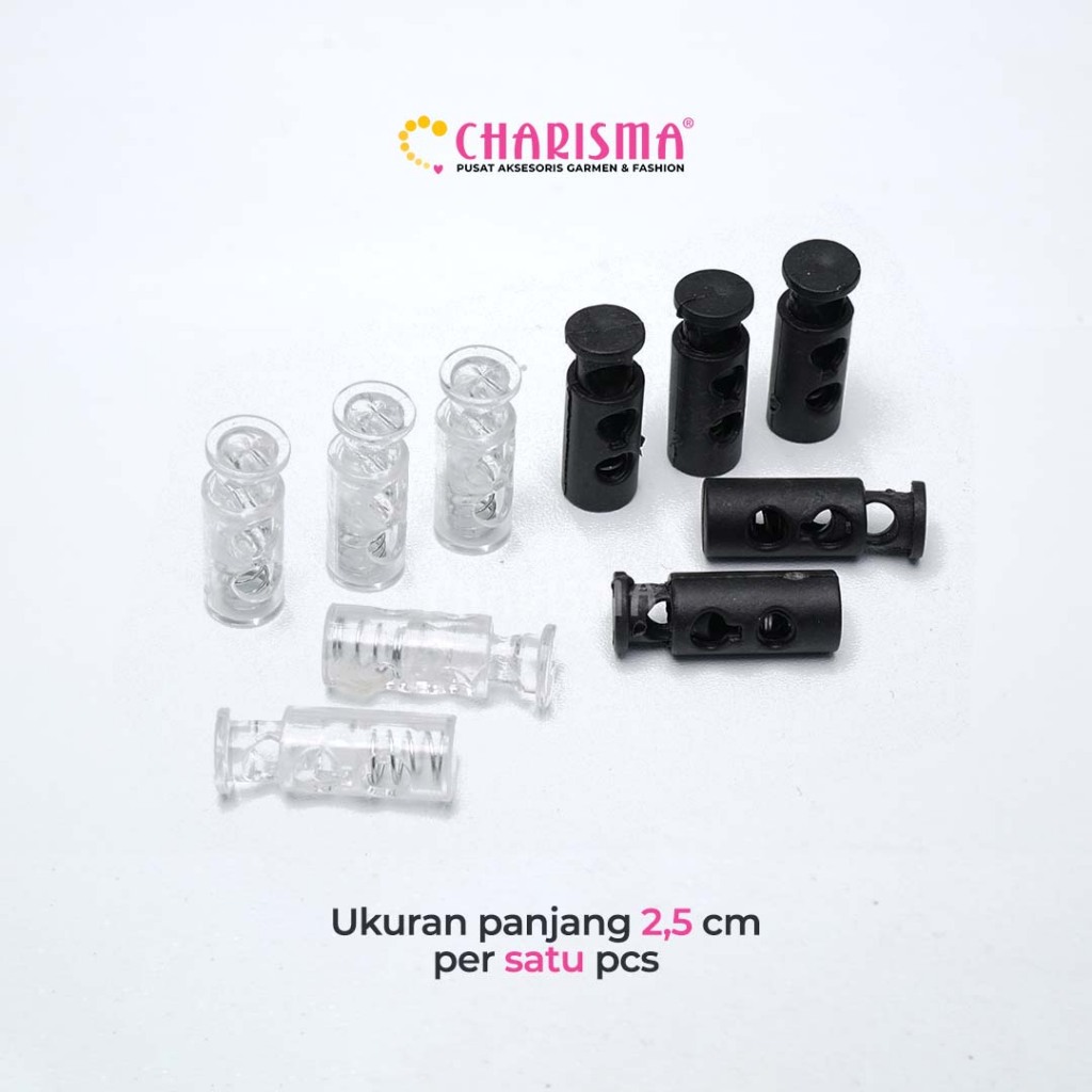Jual Charisma Stoper Botol 25mm - Stoper Jepitan Tali / Stoper Tali ...