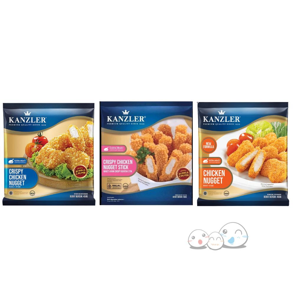 Jual Kanzler Nugget Original 450 gram Crispy Stick Bubble Crumb ...