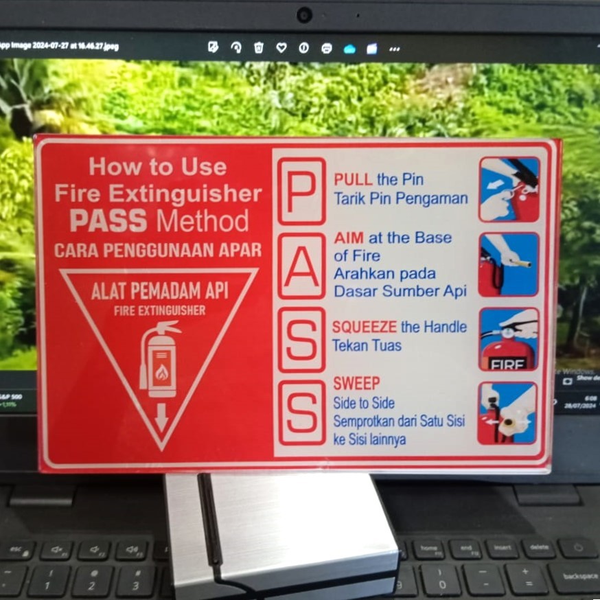 Jual Akrilik Cara Penggunaan APAR | Akrilik Cara Penggunaan APAR dengan ...