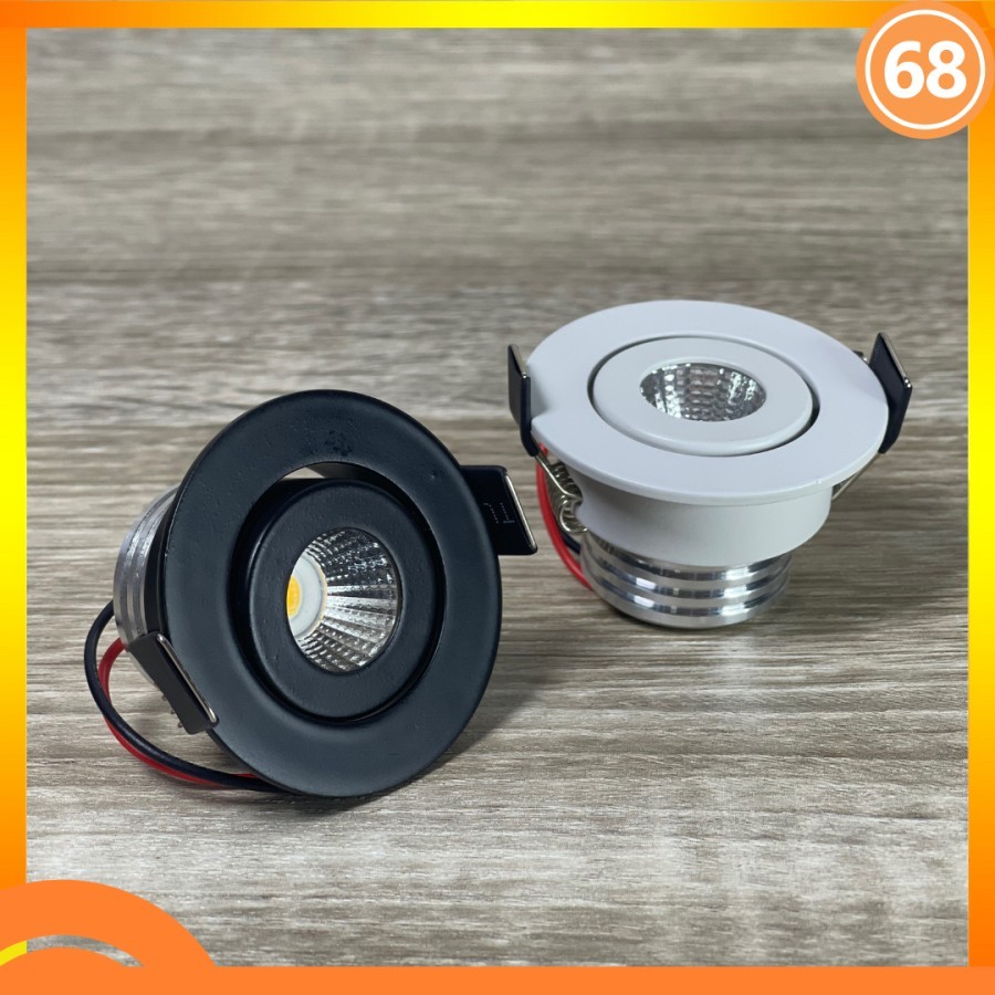 Jual Lampu Downlight LED COB Mini LED 3W Spot Light Plafon Lampu Lemari Spotlight Kecil ...