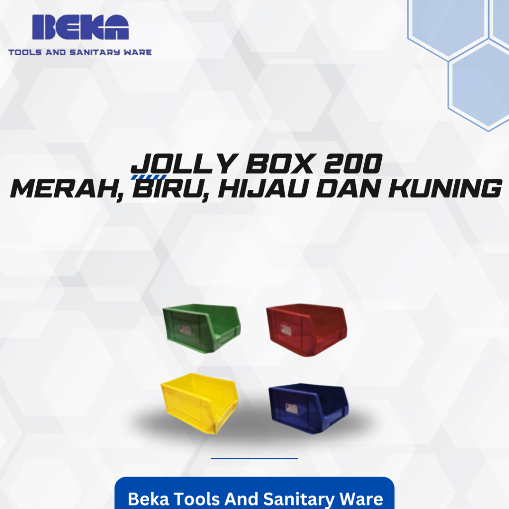 Jual Jolly Box 200 / Keranjang Susun / Keranjang Sparepart / Perkakas ...