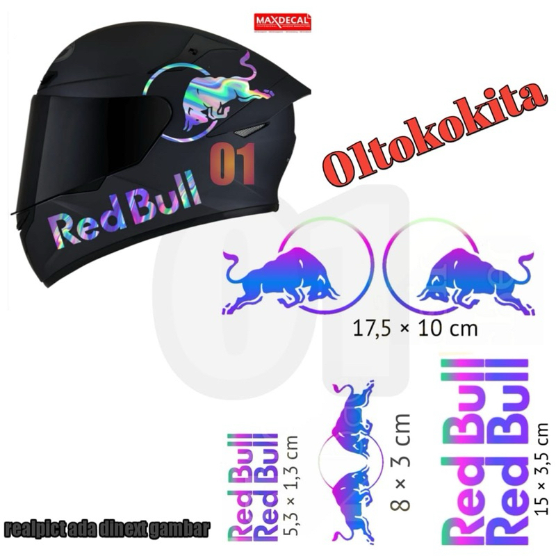 Jual Sticker cutting helm full face helmet half face kekinian Stiker ...