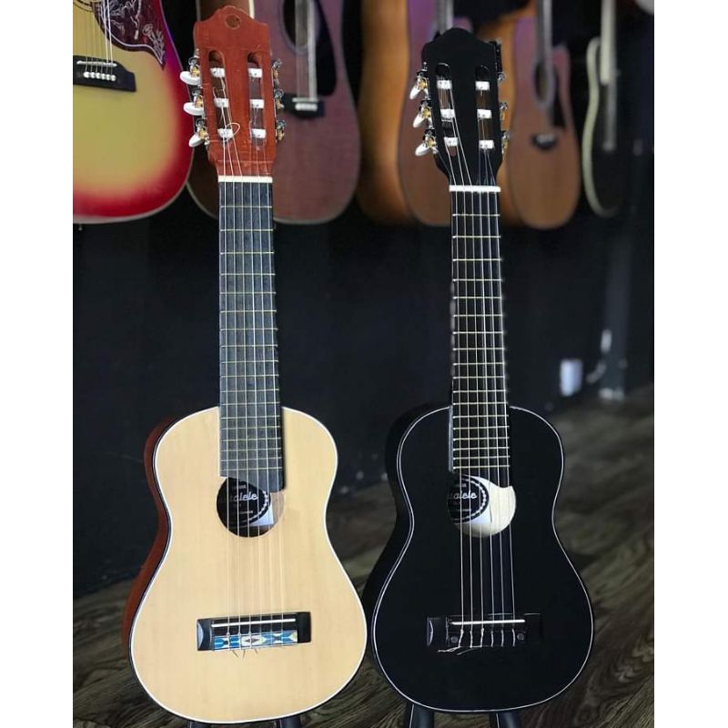 Jual GITAR LELE / GITAR KECIL / UKULELE SENAR 6 NYLON | Shopee Indonesia