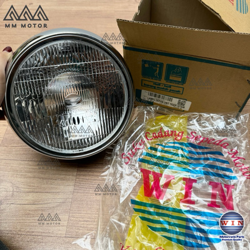 Jual Lampu Depan Headlamp Reflektor Unit Tiger Hitam 1999 2000 2001 ...