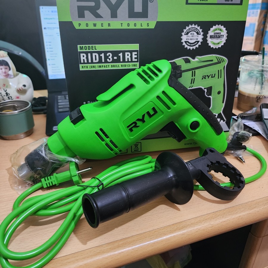 Jual RYU RID13-1RE Mesin bor beton kayu besi Impact Drill with ...