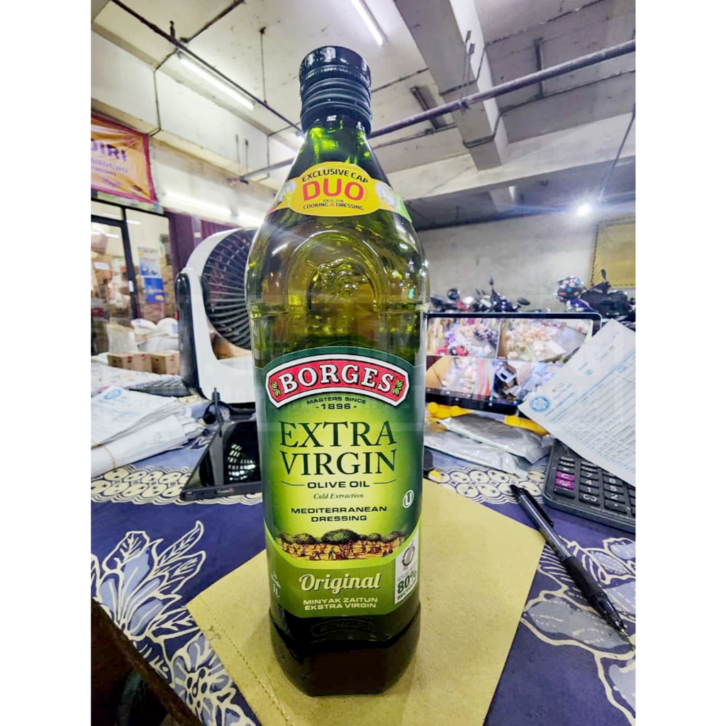 Jual BORGES EXTRA VIRGIN OLIVE OIL 1 L | Shopee Indonesia