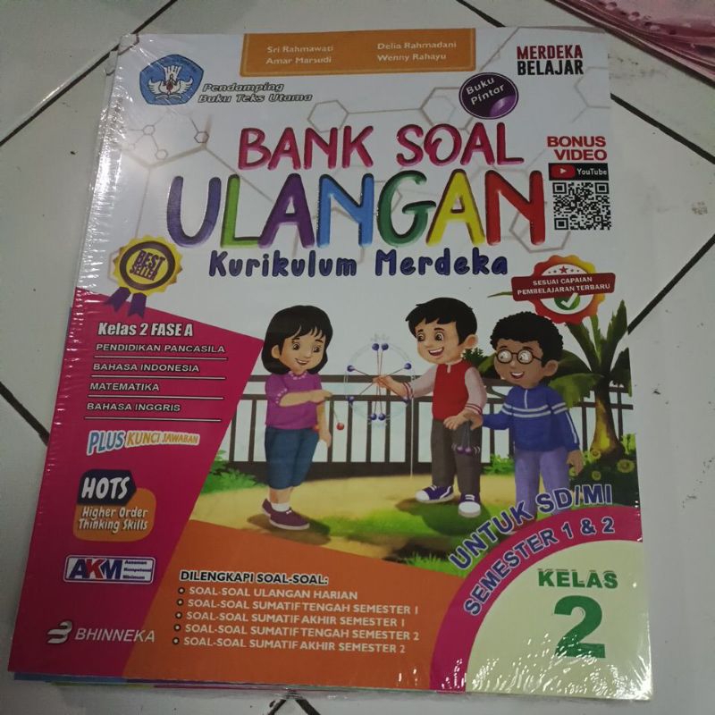 Jual BANK SOAL ULANGAN SEMESTER 1&2 SD/MI KLS II KURIKULUM MERDEKA | Shopee Indonesia