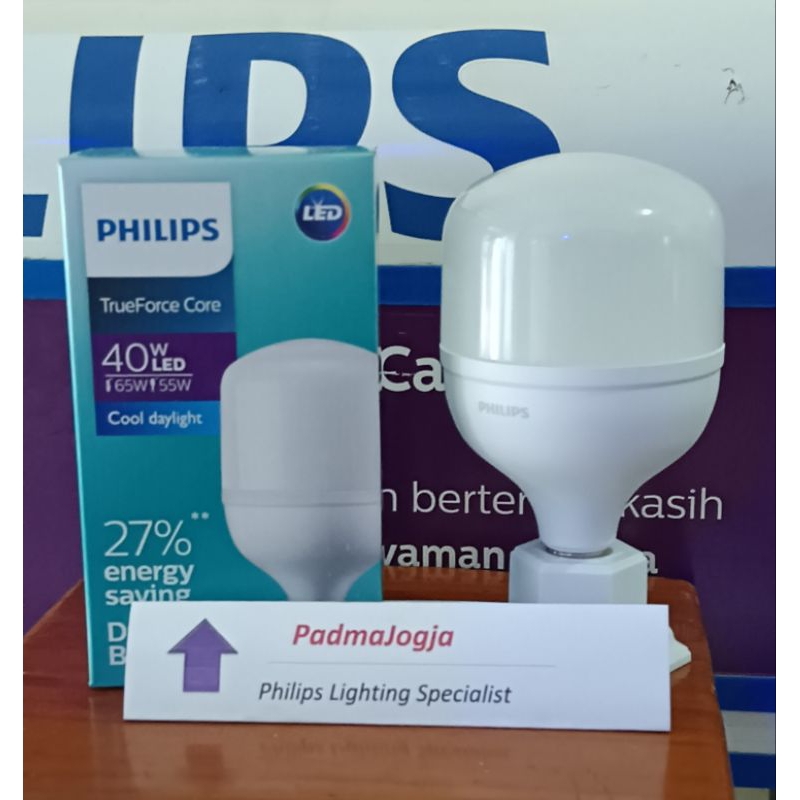 Jual Lampu LED Philips 40 Watt Putih-True Force-Jumbo | Shopee Indonesia