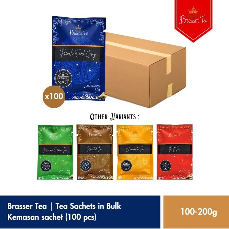 Jual Brasser Tea | Tea Sachets in Bulk ( Horeca ) | Kemasan Sachet (100 ...