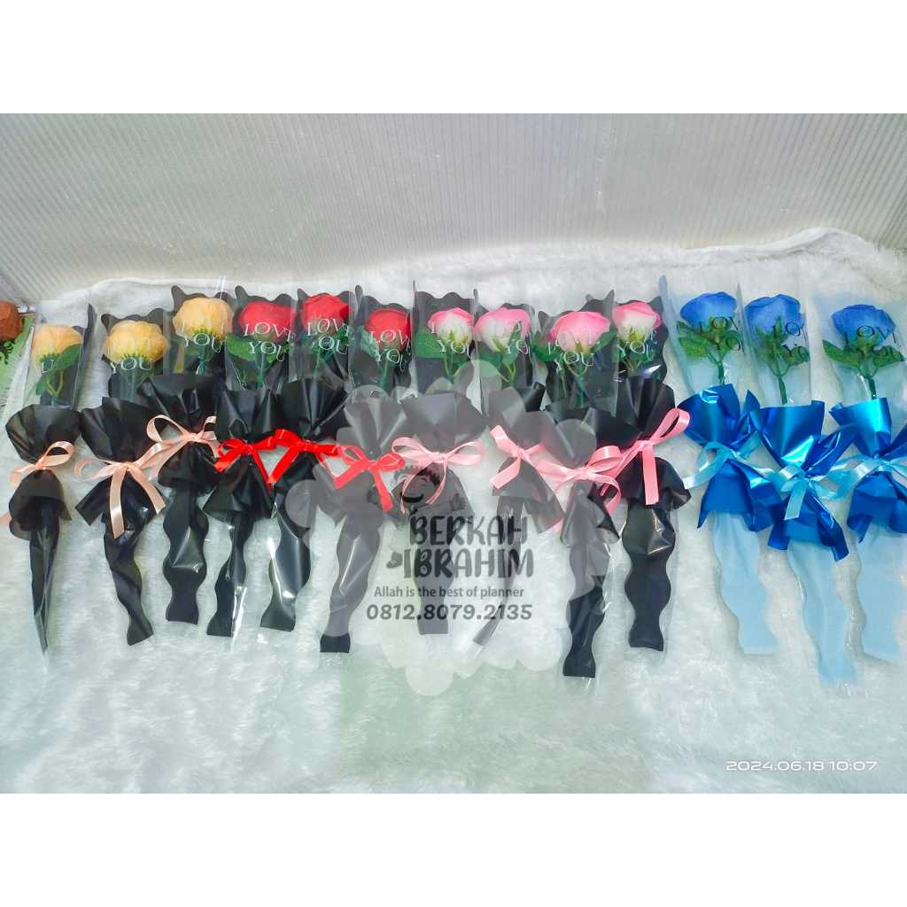 Jual 06SRM | SINGLE ROSE | MAWAR 1 TANGKAI | MAWAR MERAH | CENDRAMATA ...