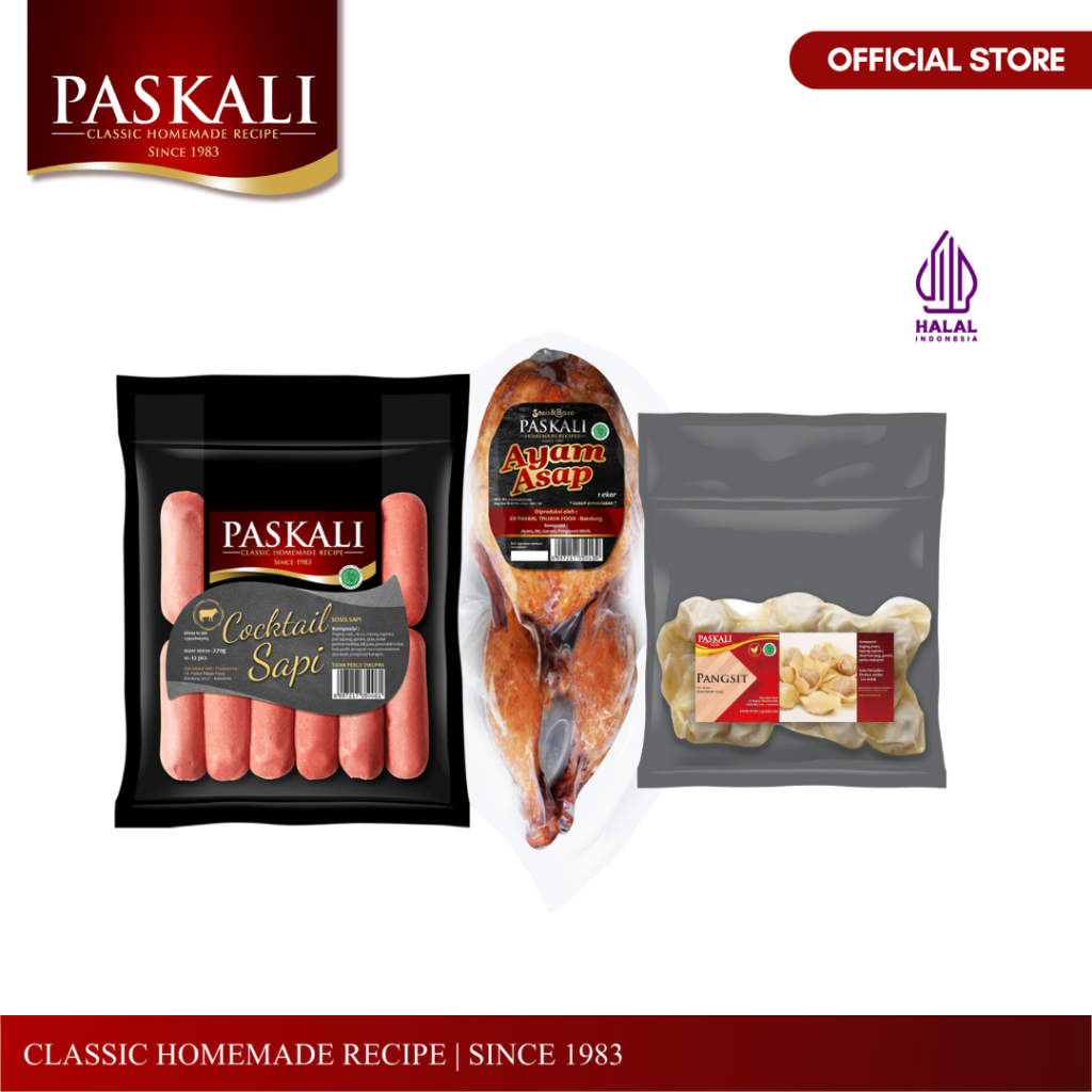 Jual Paskali Pack - Ayam Asap 1 ekor, Cocktail Sapi 12 pcs, Bratwurst ...