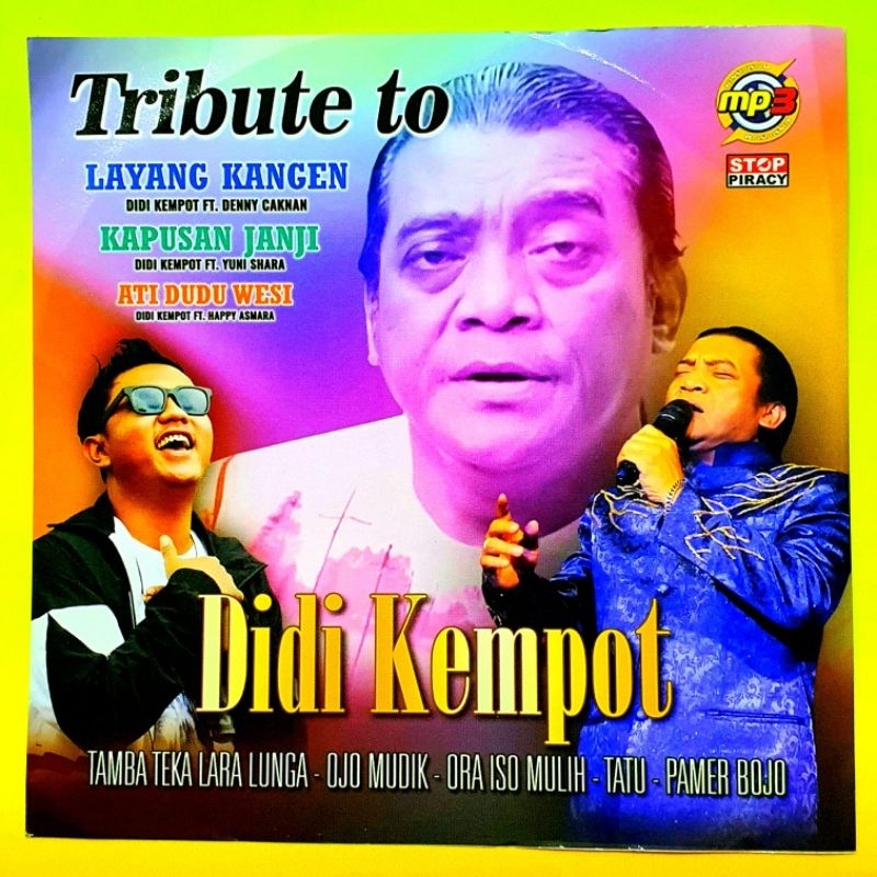Jual KASET CD MP3 KUMPULAN LAGU DIDI KEMPOT LENGKAP FULL ALBUM-KASET MOBIL MP3 LAGU DANGDUT ...