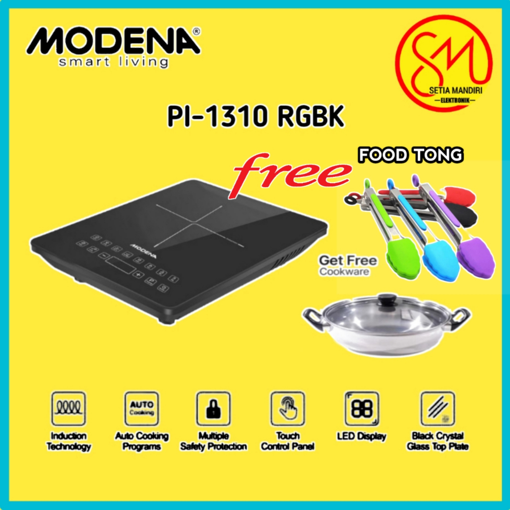 Jual MODENA Portable Induction - PI 1310 RGBK | Shopee Indonesia