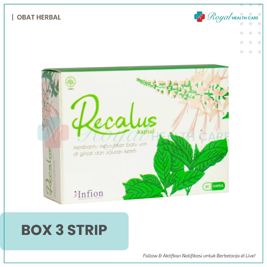 Jual RECALUS KAPSUL Membantu Meluruhkan Batu Urin di Ginjal | Shopee ...