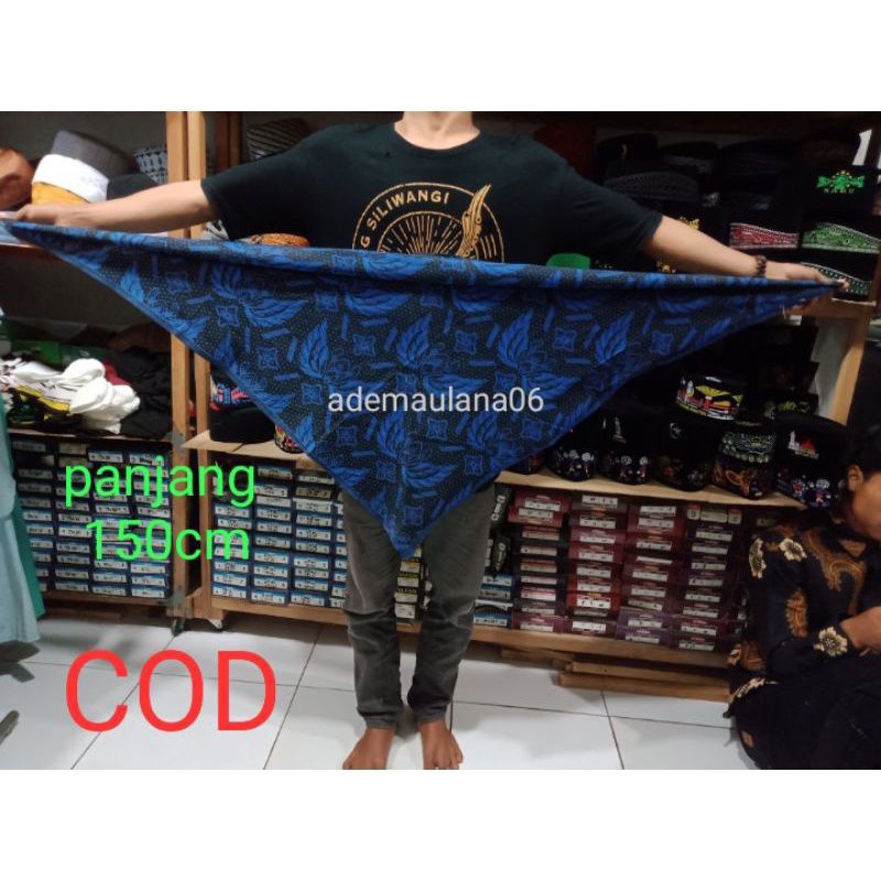Jual ikat kepala khas suku baduy luar segitiga 150cm slayer baduy ...