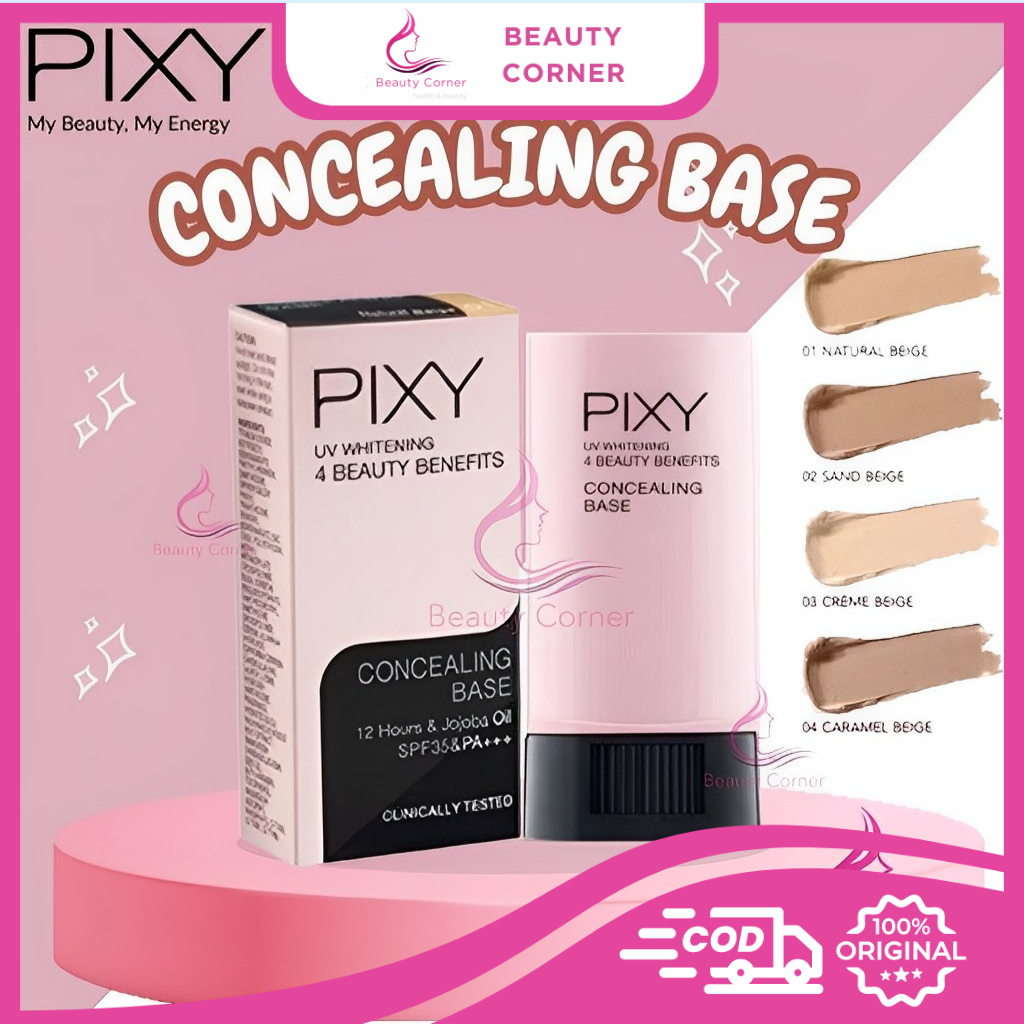 Jual Pixy UV Whitening Concealing Base | Shopee Indonesia
