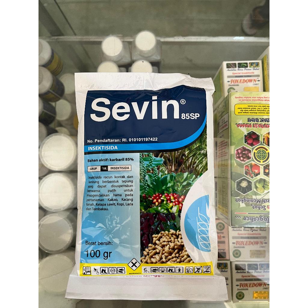 Jual Insektisida Sevin 85SP 100gr Bahan Aktif Karbaril 85% | Shopee ...