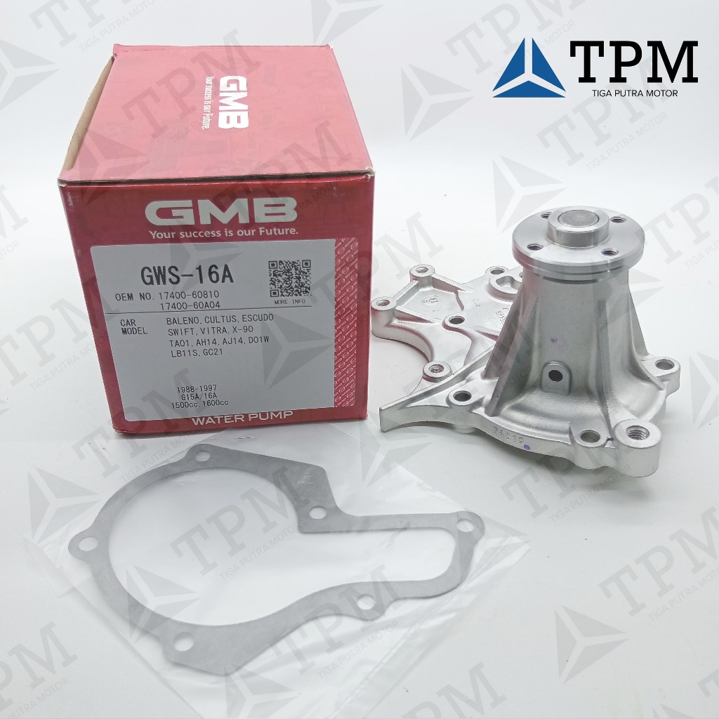 Jual WATER PUMP SUZUKI FUTURA KARBURATOR GWS-16A GMB JAPAN | Shopee ...