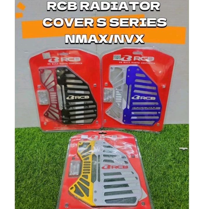 Jual RCB COVER RADIATOR UNTUK AEROX V1 V2 & NMAX V1 V2 DIJAMIN ORIGINAL ...