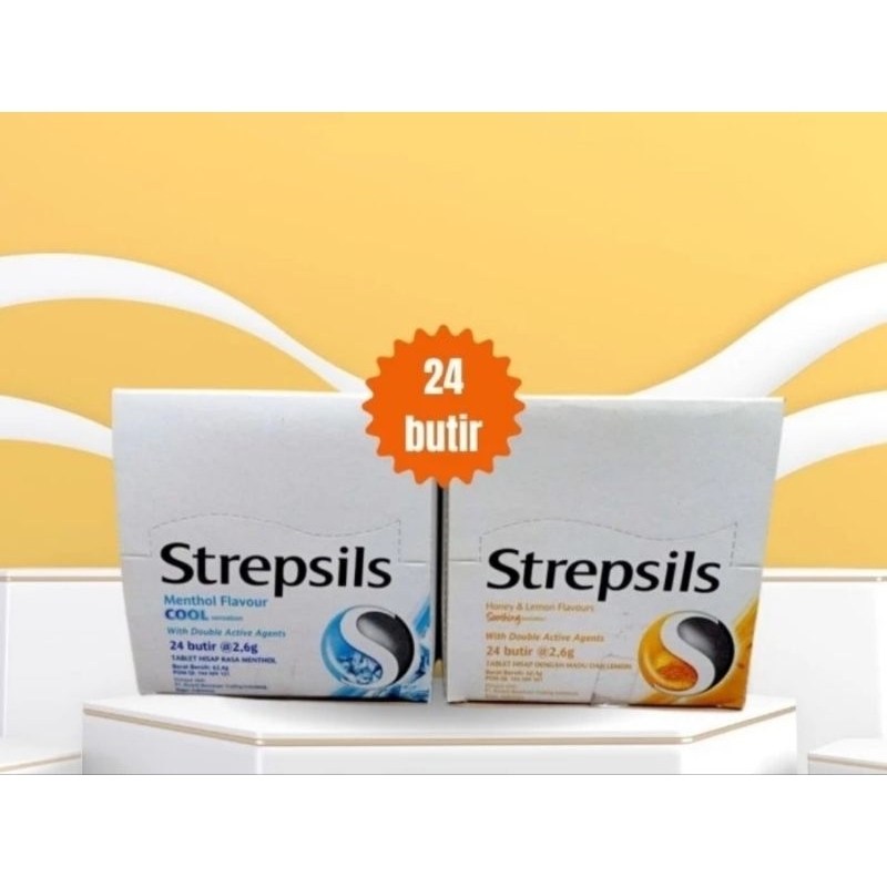 Jual Strepsils Permen pelega tenggorokan 1 box isi 24 butir | Shopee ...