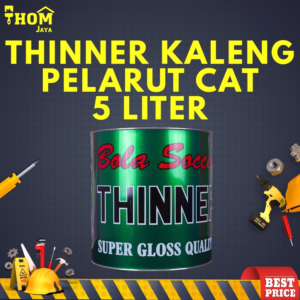 Jual THINNER KALENG / THINNER CAT / CAIRAN PENGENCER CAT / TINER KALENG ...