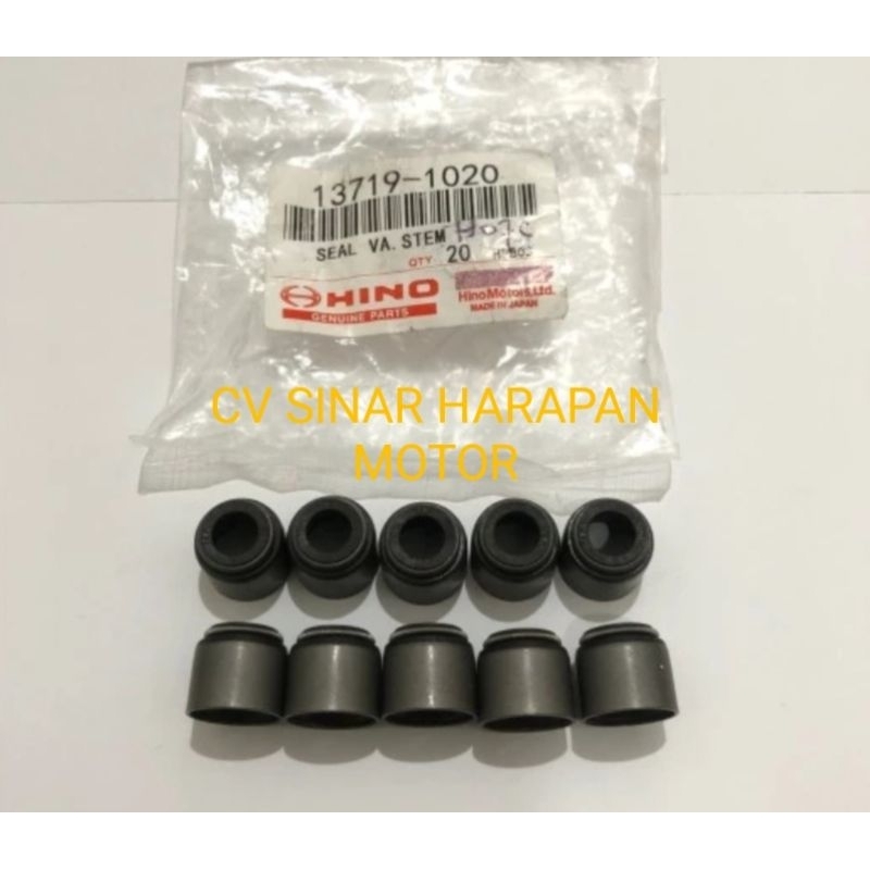 Jual 13719-1020 SEAL VALVE STEM OIL SEAL KLEP TOYOTA DYNA 130 HT X-POWER W04D ORIGINAL | Shopee ...