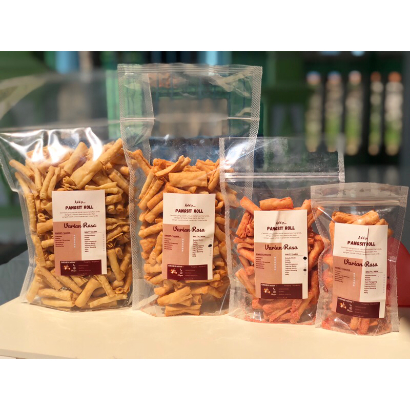 Jual (60gr) CAMILAN PANGSIT GULUNG CRISPY / pangsit roll crispy camilan ...