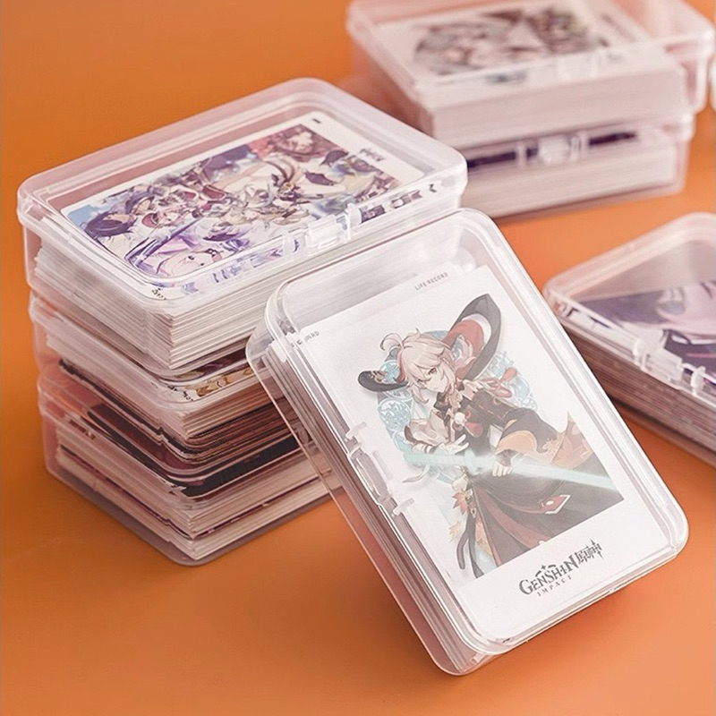 Jual Kotak Box Container Kartu Photocard PC Kecil Plastik | Shopee ...