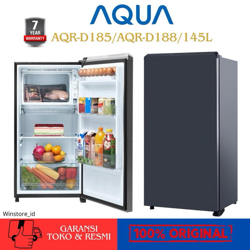 Jual KULKAS AQUA AQR-D185 MDS LOW WATT 50 Garansi Resmi | Shopee Indonesia
