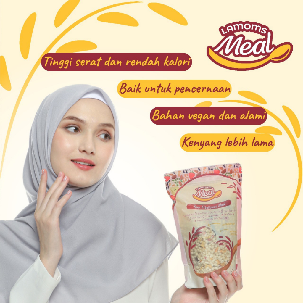 Jual Meal Replacement - Lamoms Meal - Tinggi Serat & Rendah Kalori ...