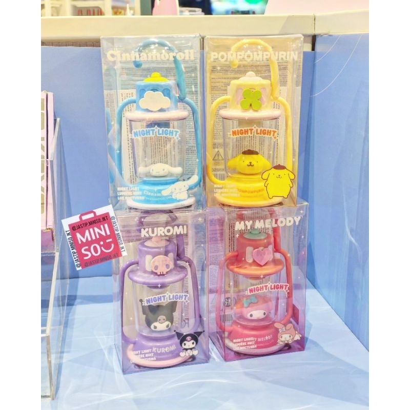 Jual MINISO x SANRIO 🆕 Lampu Tidur LED / Night Light SANRIO Camping ...
