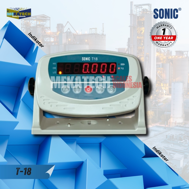 Jual Monitor Kepala Timbangan Indikator Digital Sonic T18 | Shopee Indonesia