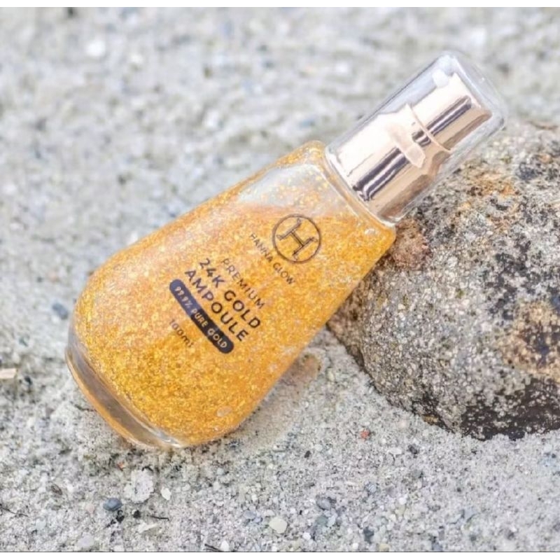 Jual HANNA GLOW 24K GOLD AMPOULE 100 ML | Shopee Indonesia