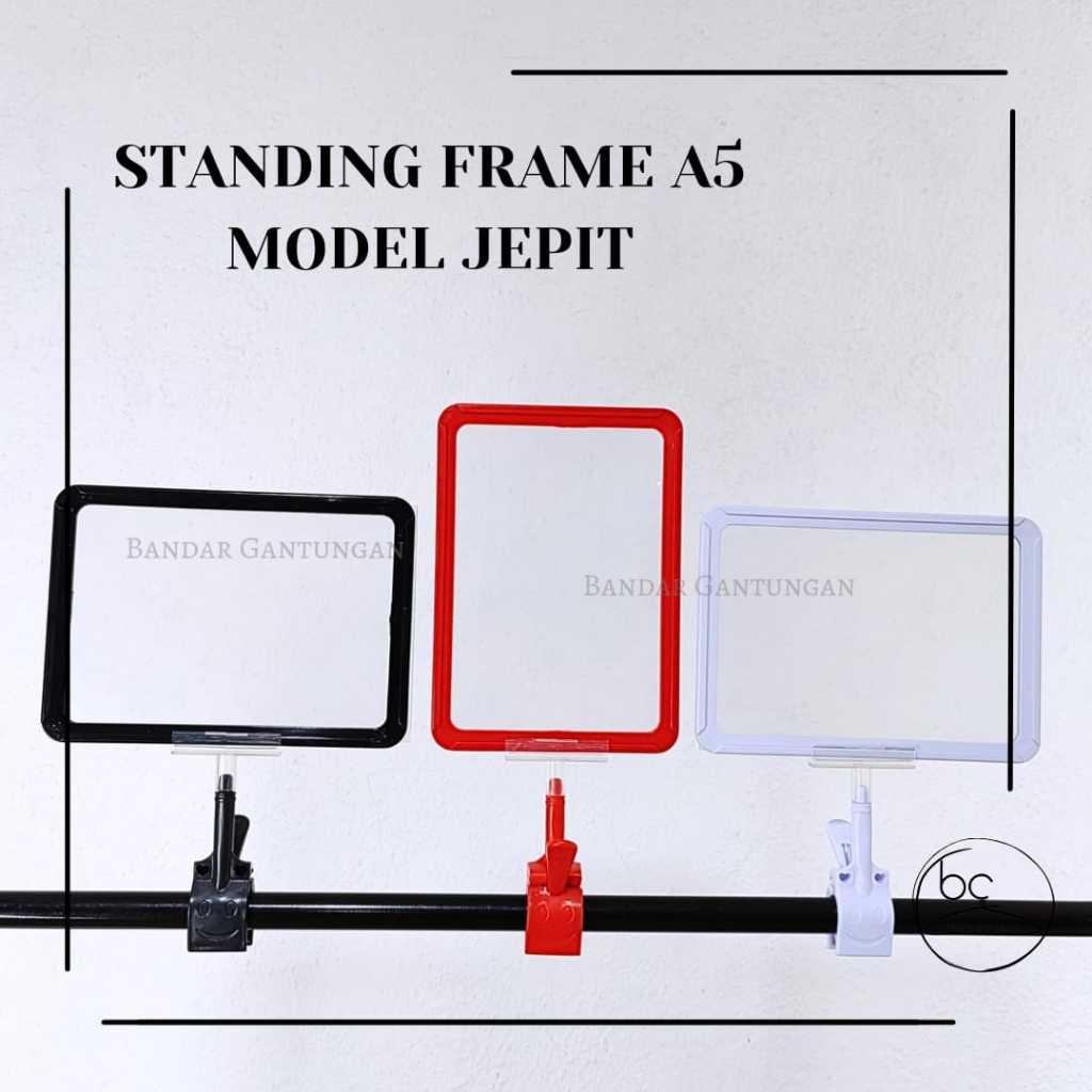 Jual Jepitan Price Tag Toko Penjepit Papan Obral Standing Frame Jepitan ...