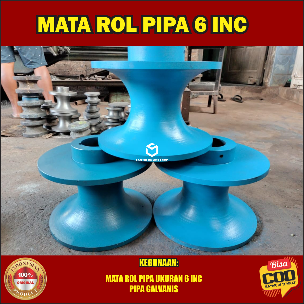 Jual Mata Rol Pipa Matras Pipa Ukuran 6 Inc Bahan Baja Cor | Shopee ...