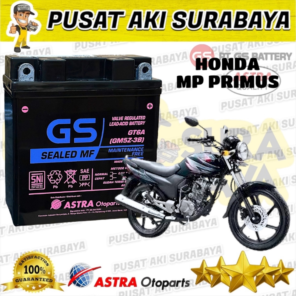 Jual ORIGINAL OTOPARTS GS ASTRA GT6A SEPEDA MOTOR MEGAPRO PRIMUS ...