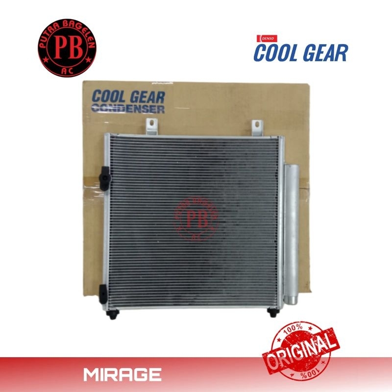 Jual condensor kondensor ac mobil original denso MITSHUBISHI MIRAGE ...