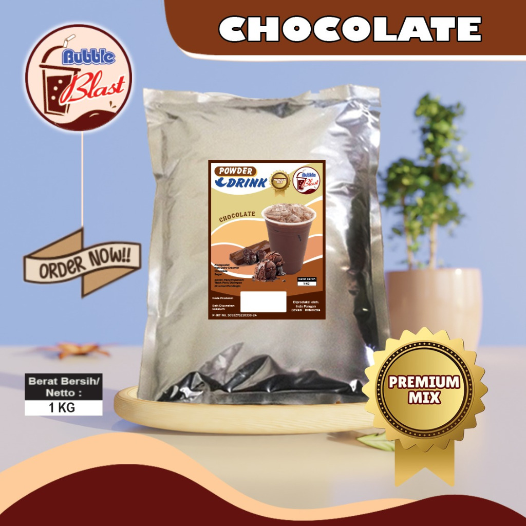 Jual Bubuk Cokelat Premium 1 KG - ORIGINAL CHOCOLATE - Powder Minuman ...