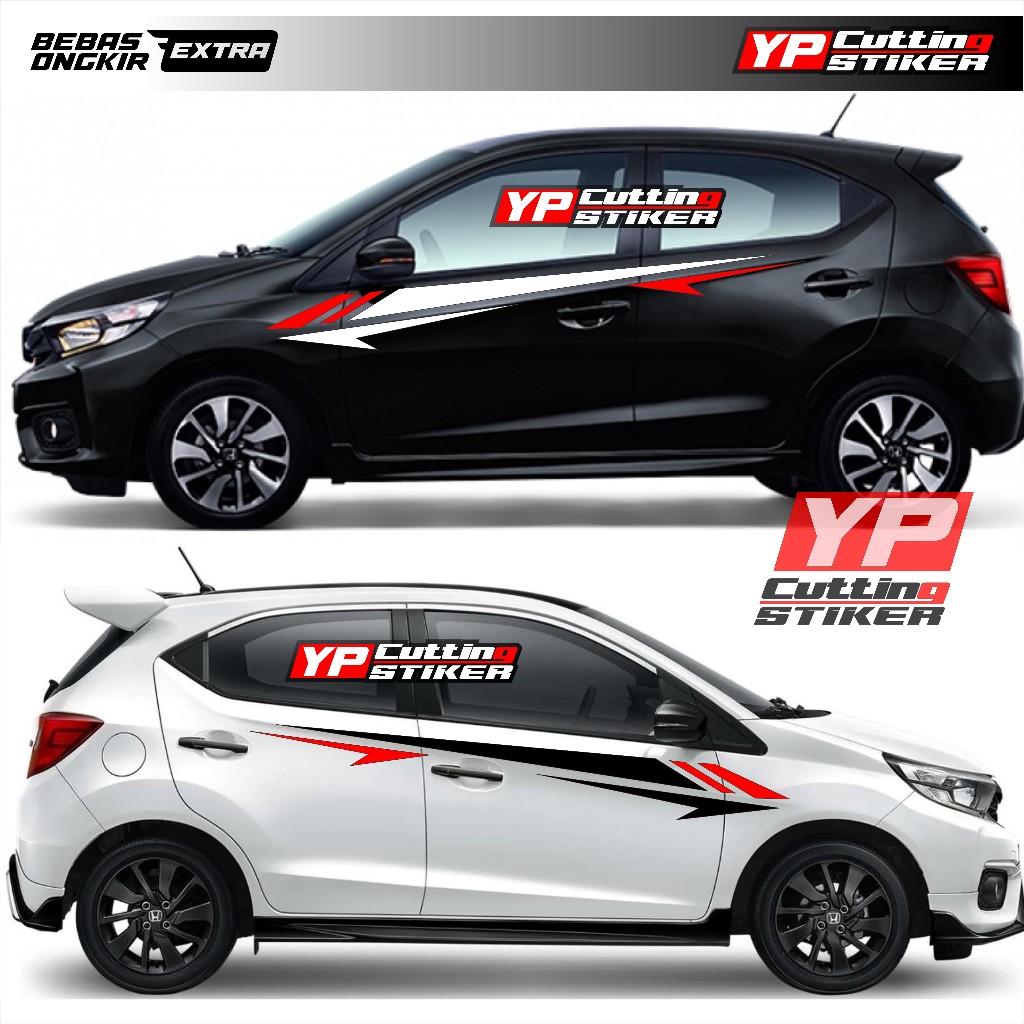 Jual Stiker terbaru simpel mobil tulisan brio cutting stiker mobil brio ...