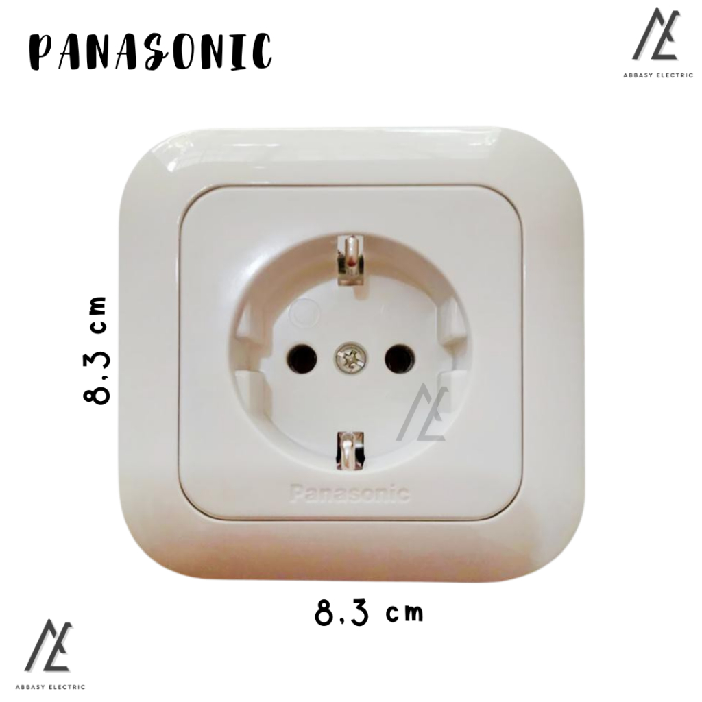 Jual Panasonic Stop Kontak Non CP WEJP 1131-7 WEJP 11317 Wide Series ...
