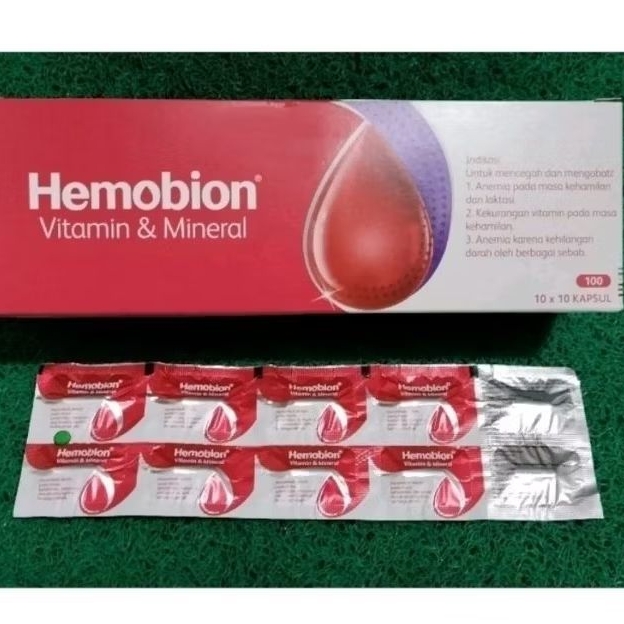 Jual HEMOBION STRIP ISI 10 KAPSUL | Shopee Indonesia