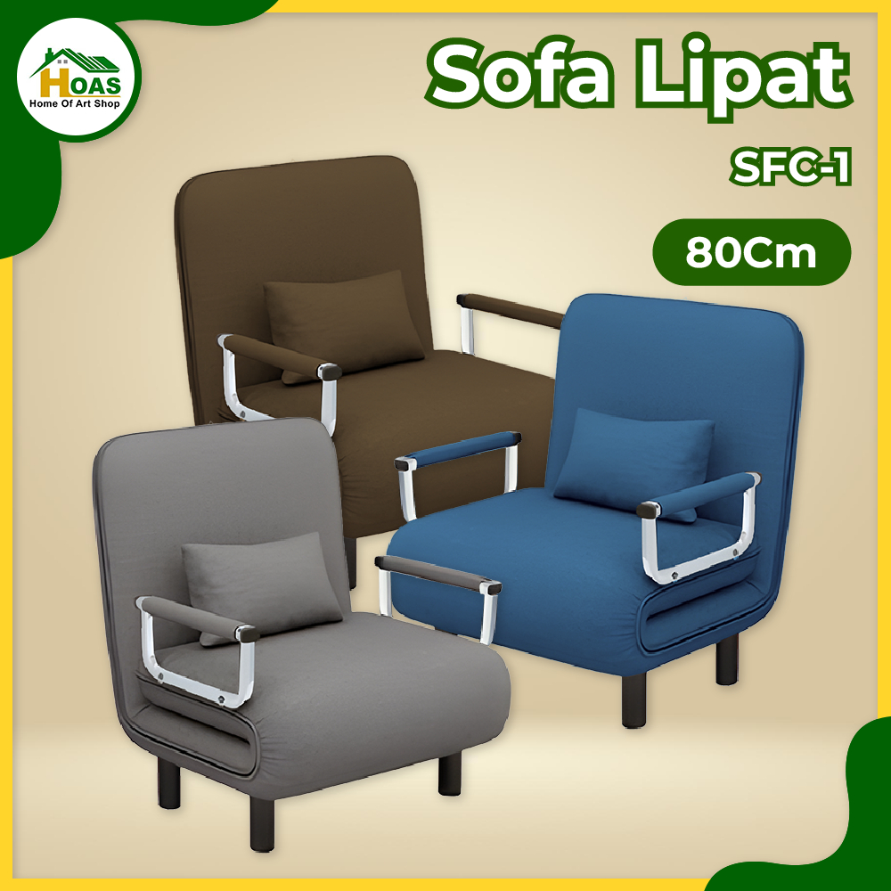 Jual Hoas Official Shop Sofa Lipat Multifungsi Sofa Bed Minimalis sfc-1 ...