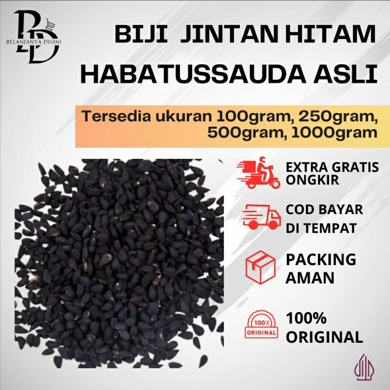Jual Habbatussauda Biji jintan Hitam Curah Premium Berkualitas - Cocok ...