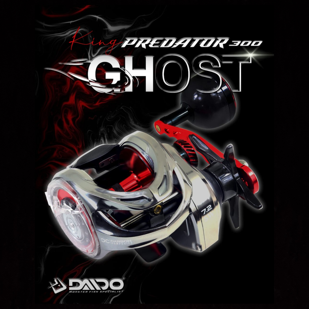 Jual reel BC daido predator GHOST 300L | Shopee Indonesia