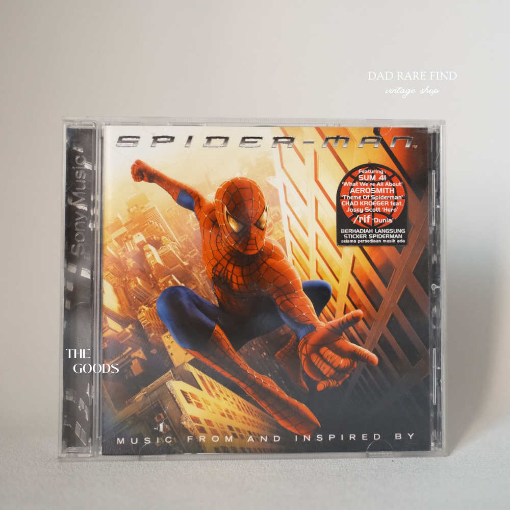 Jual CD Album Original SPIDER-MAN Soundtrack (2002) - SPIDER-MAN Album ...