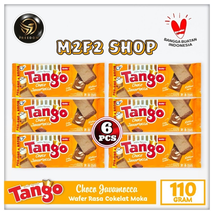 Jual Tango Wafer Choco Javamocca | Krim Cokelat Kopi Moka - 110 gr ...