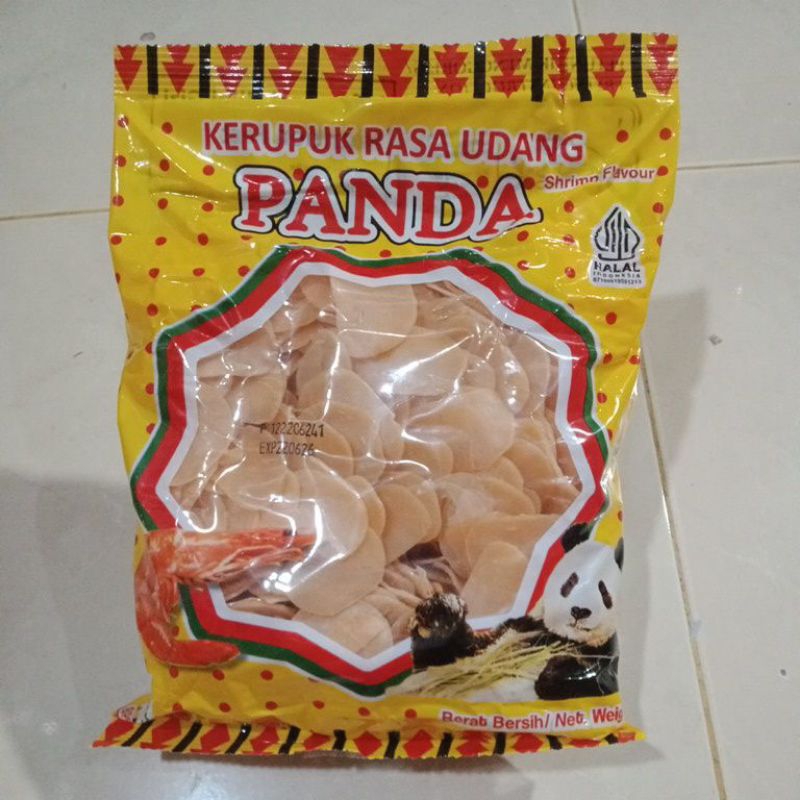 Jual KERUPUK PANDA RASA UDANG 500g | Shopee Indonesia