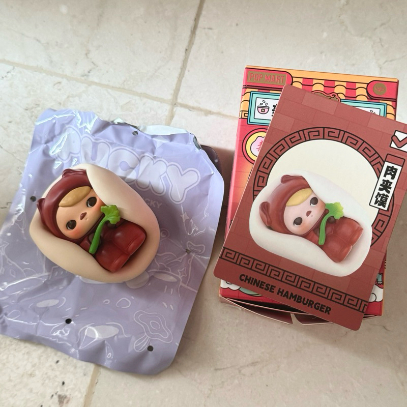 Jual POPMART PUCKY THE FEAST - Chinese Hamburger // unsealed selected ...